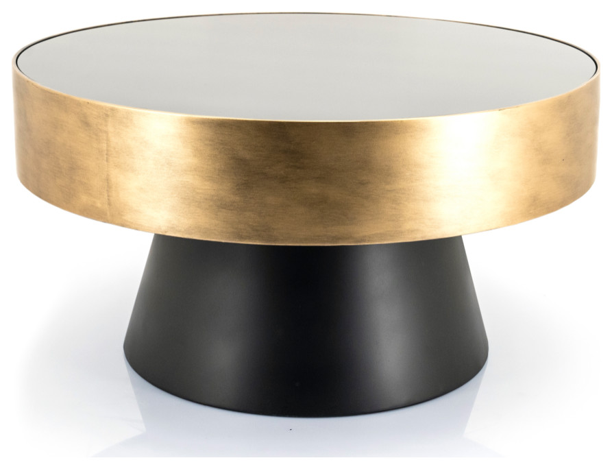 Contemporary Round Coffee Table | By-Boo Bunga - Contemporary - Coffee ...