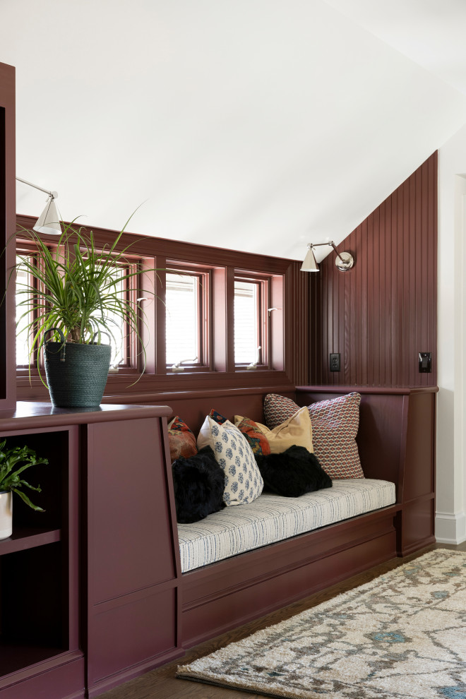 Upstairs Built in Window Bench - Farmhouse - Hall - Minneapolis - by ...