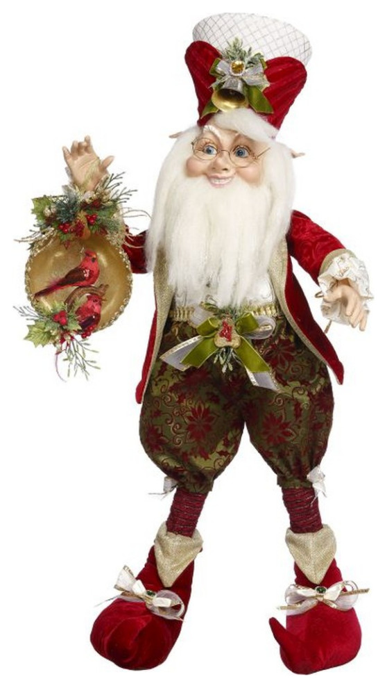 Mark Roberts 2020 Collection 4 Calling Birds North Pole Elf, Large ...