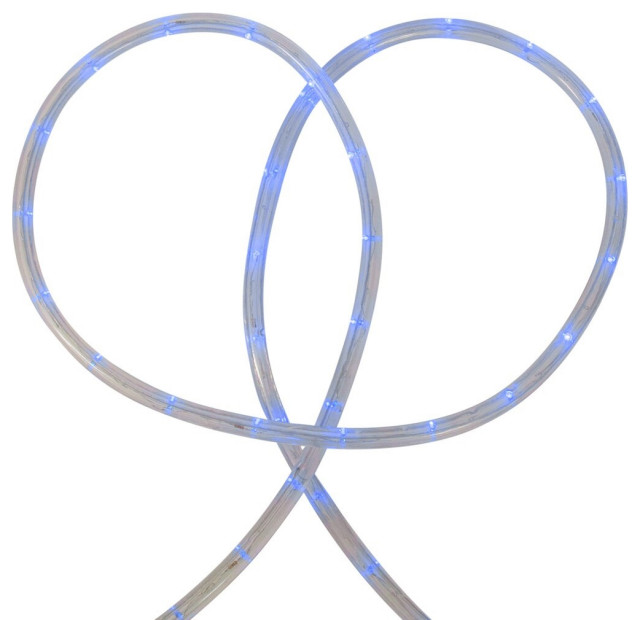 18' Blue LED Christmas Rope Lights - Modern - Holiday Lighting - by ...