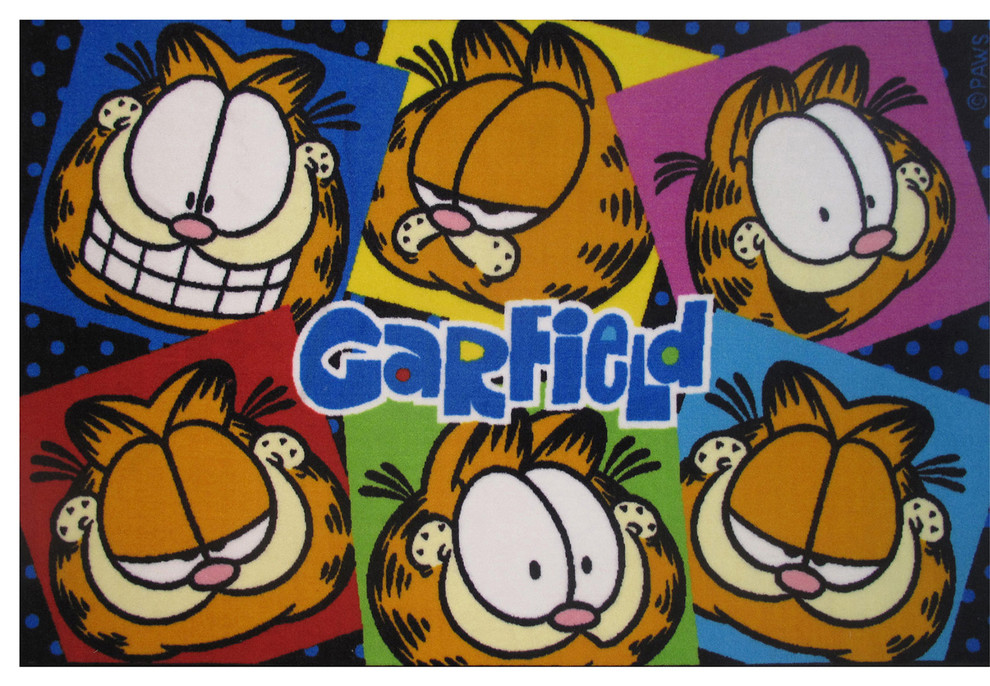Fun Rugs Garfield Collection Garfield Images Area Rug, 39"x58 ...