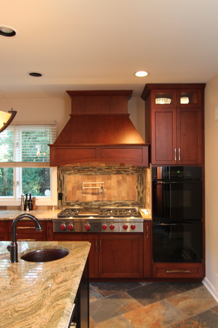 Craftsman Style Cherry Kitchen