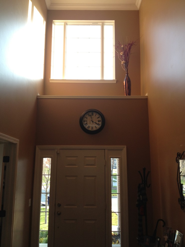 How do I decorate around this uncentered window?
