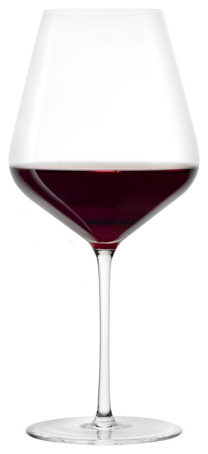 Stolzle Lausitz STARlight Crystal 22.75 Ounce Bordeaux Wine Glass, Set of 6 - Contemporary ...