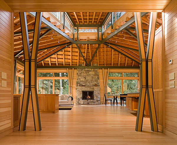 3 Wondrously Wood-Loving Modern Structures