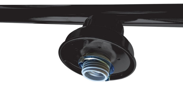 Holland Purdue 3-Shade Billiard Light - Black Fixture - Contemporary ...