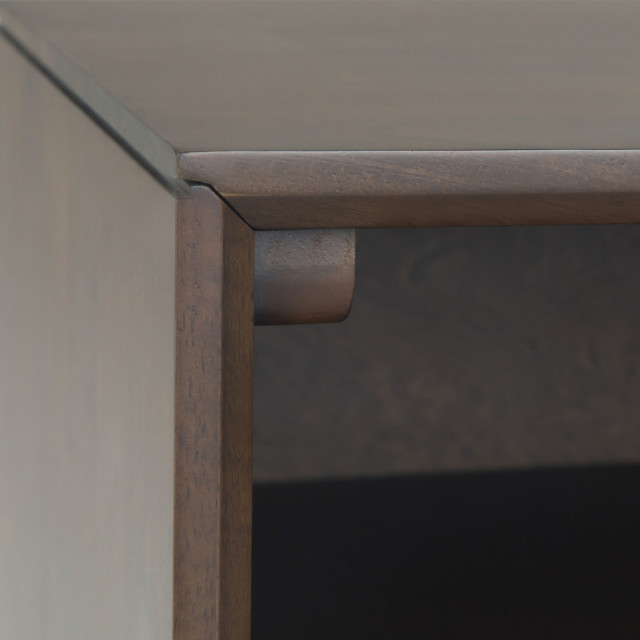 Banting Mid Century Low TV Stand - Industrial - Entertainment Centers ...