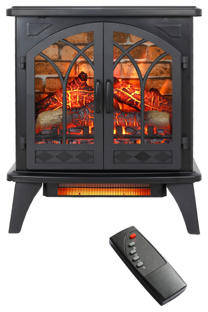 Gewnee 24 inch 3D Infrared Electric Stove with remote control ...