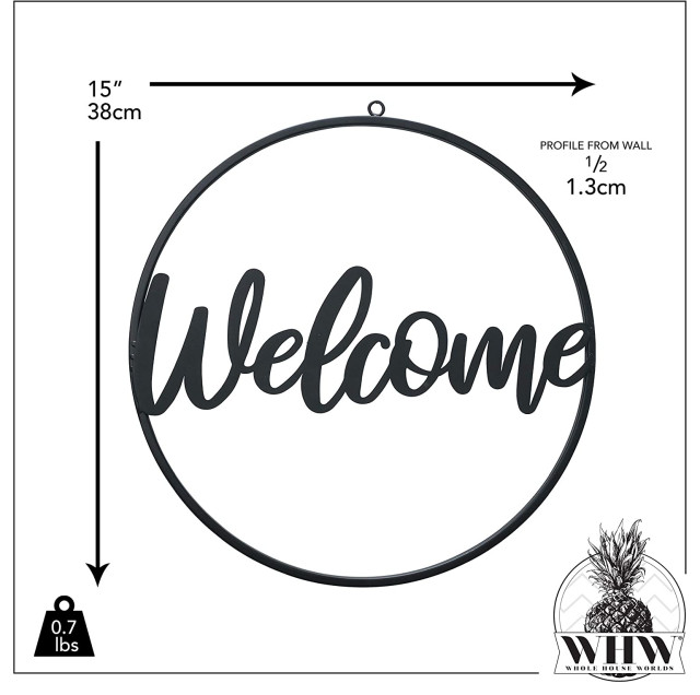 Word Art Sign Wall Decor - Contemporary - Novelty Signs - by Whole ...