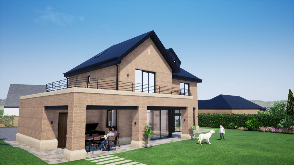Luxury Worsley New-Build - Classico - Facciata - Manchester - di Buju ...