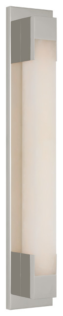 Covet 26" Bracketed Bath Light With Alabaster - Transitional - Bathroom ...