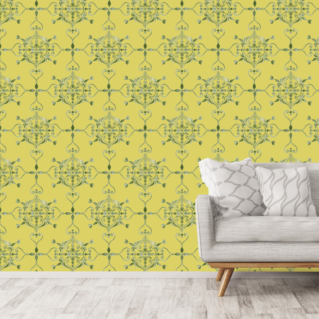 Classic Lemon Wallpaper by Monor Designs, 24"x144" - Contemporary - Wallpaper - by Limitless ...