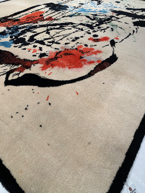 Vintage Scandinavian Ege Art Line Robert Jacobsen Rug 8'x11 ...