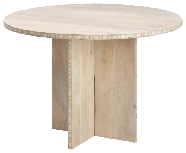 Damyan Round Bistro Dining Table - Transitional - Dining Tables - by ...
