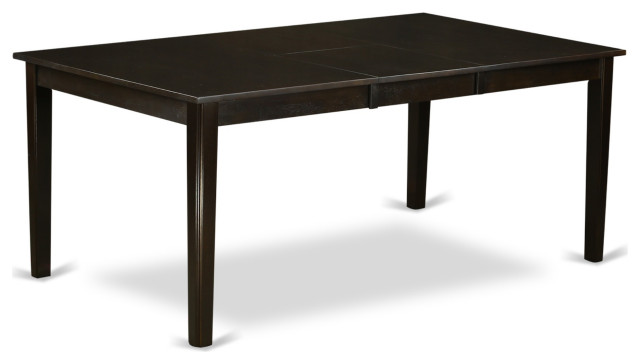 Het-Cap-T Henley Rectangular Dining Room Table 42"X72" With 18" Butterfly Leaf - Transitional ...