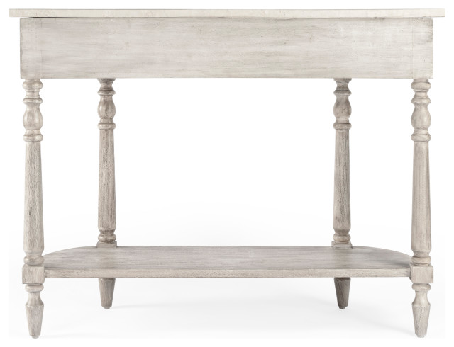 Danielle Marble Console Table - Traditional - Console Tables - by ...