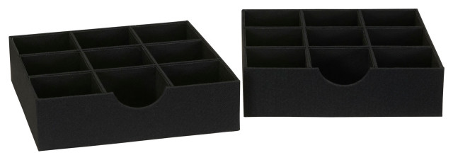 9-Compartment Drawer Organizers - Closet Organizers - by Household ...
