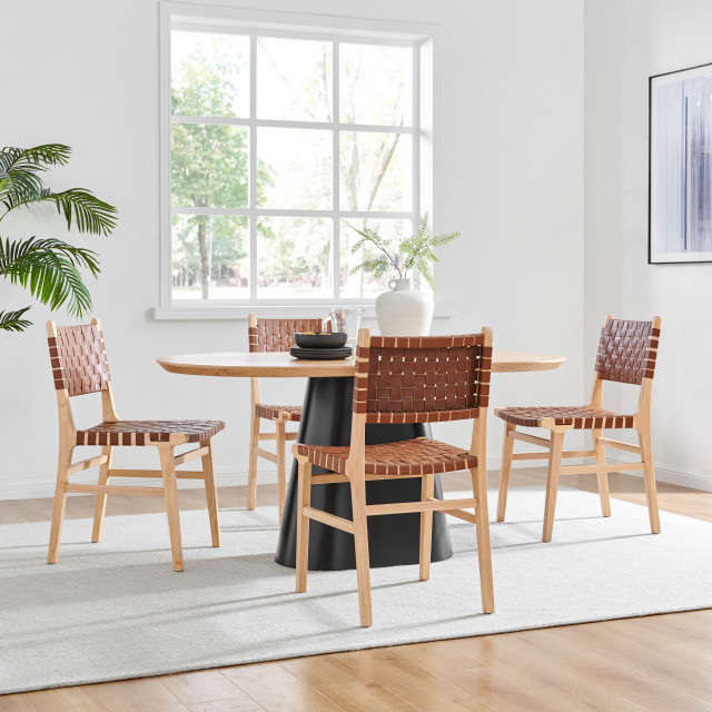 Marco PU Dining Side Chair (Set of 2) - Transitional - Dining Chairs ...