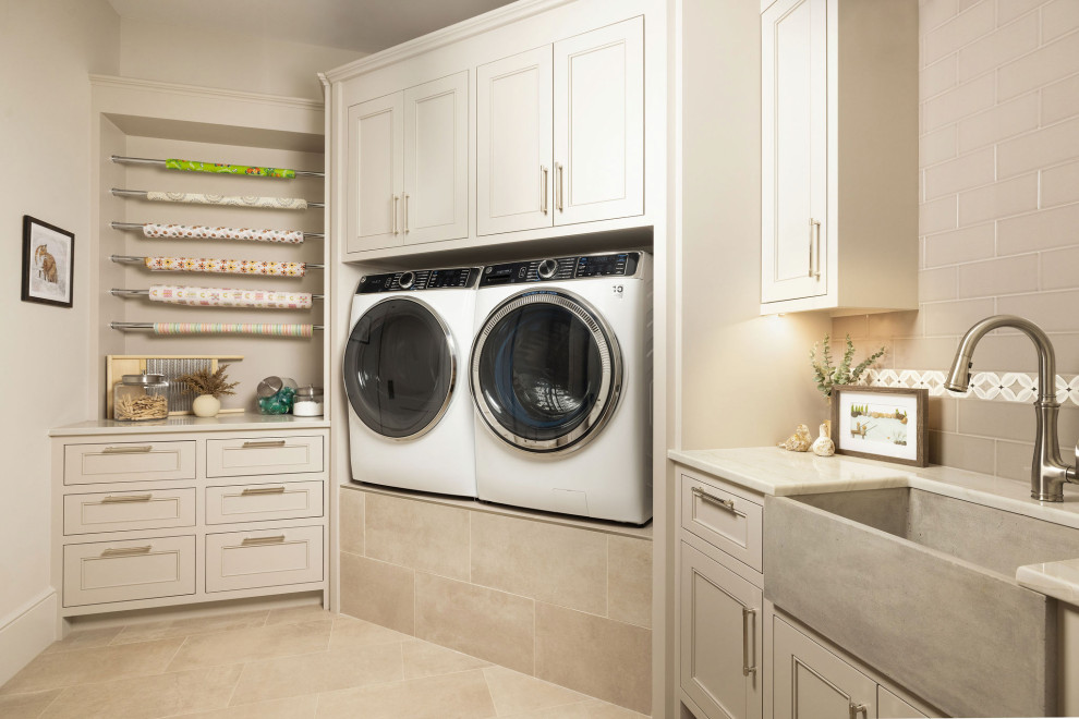 Luxe Lake Lodge - Beach Style - Laundry Room - Other - by LH Design ...