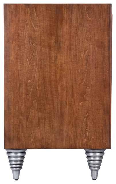 Shelly Leather and Capiz Shell Inlay Sideboard - Traditional - Buffets ...