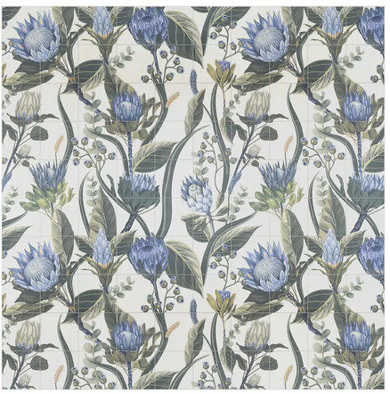 Anyone used Angela Harris Wilder Protea Leaves Mural Porcelain Tile ...