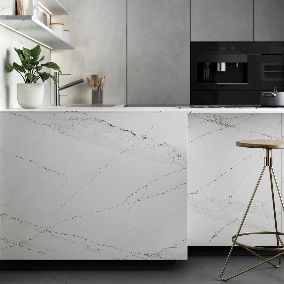 Silestone Ethereal Haze - Contemporain - Cuisine - Miami - par ...