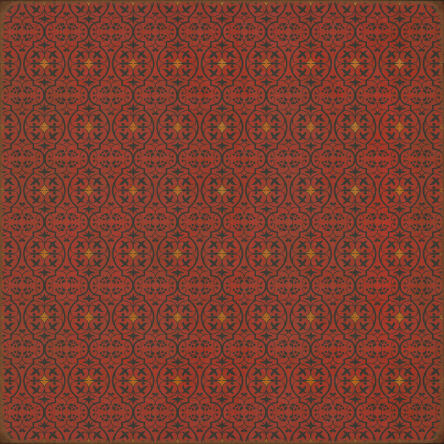 Pattern 51 Hookah Lounge 72x72 Vintage Vinyl Floorcloth - Mediterranean ...