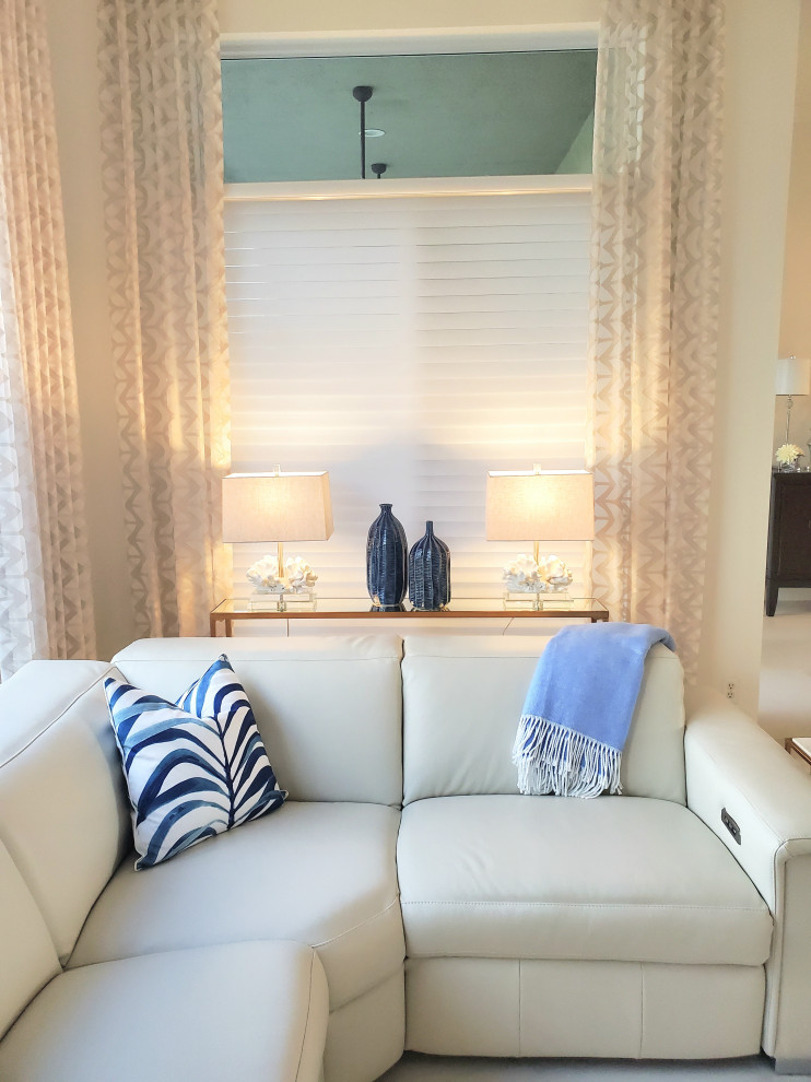 Modern Coastal Living Room - Modern - Living Room - Miami - by Sunny ...