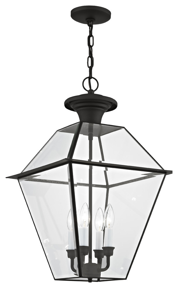 Westover Outdoor Chain-Hang Light, Antique Brass - Traditional ...