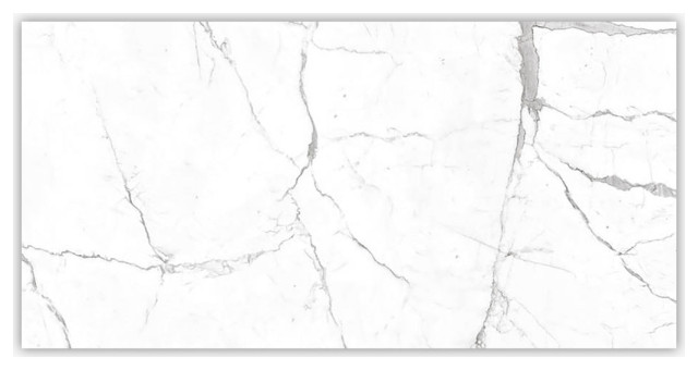 Calacatta Pearl Textured 24x48 Porcelain Tile, 24x48 - Contemporary ...