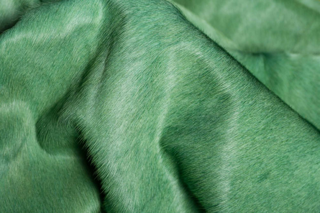 72" X 84" Light Green Cowhide - Rug - Contemporary - Novelty Rugs - by ...