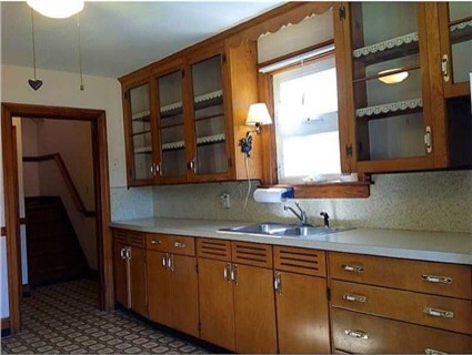 Ideas for dated kitchen in old cape cod