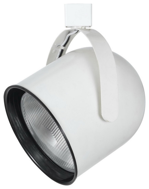 Low Voltage Track Head In White - Transitional - Track Heads And ...