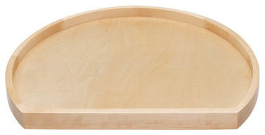 Rev-A-Shelf 20" D-Shape Wood With Bearing and Stop, 20" - Contemporary ...