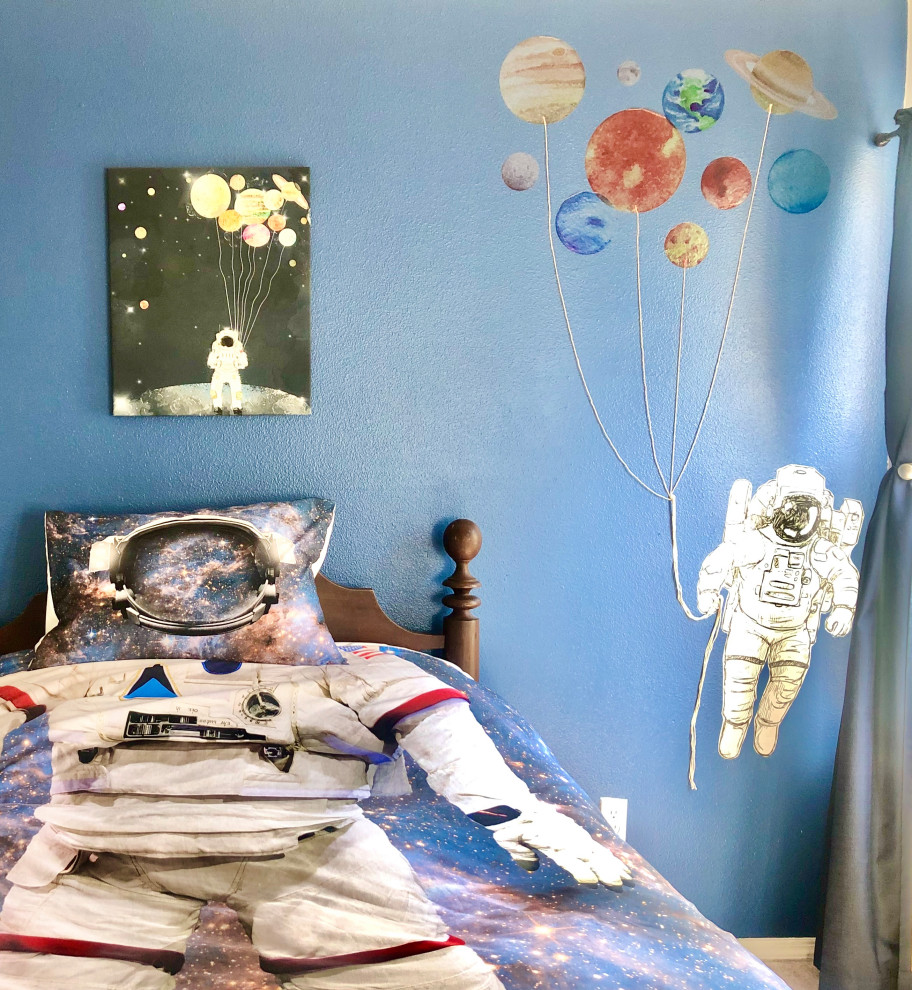 Boy's Astronaut Themed Room - Traditional - Denver - by Carriage House ...