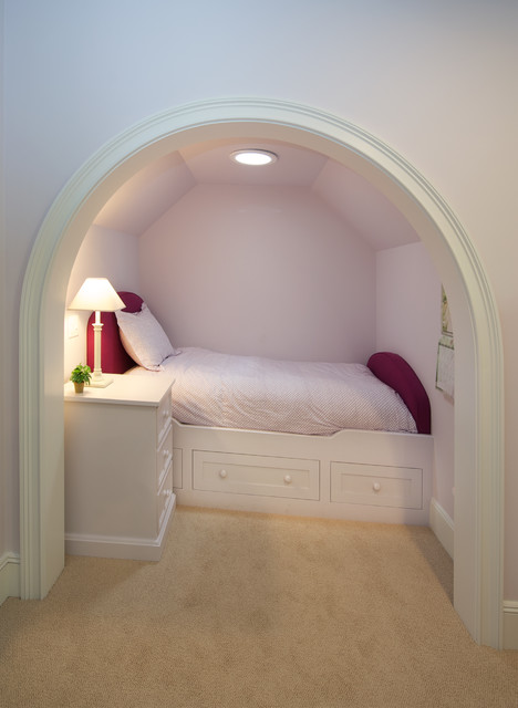 Cozy Sleeping Alcove - Traditional - Bedroom - Boston - by Nashawtuc ...