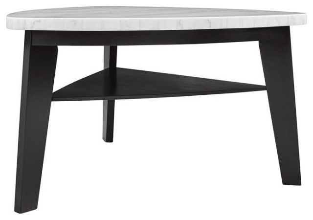 Carrara White Marble Top Counter Height Table - Transitional - Dining ...