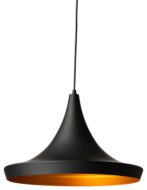 Euclid Black Metal Pendant Lighting - Modern - Pendant Lighting - by ...