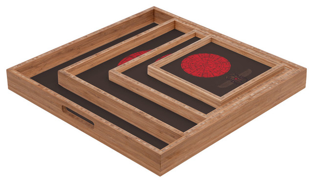 Deny Designs Hector Mansilla Sacred Sun Square Tray, Medium ...