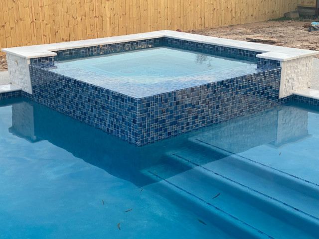 Brown Pool - Traditional - Swimming Pool & Hot Tub - Houston - by ...