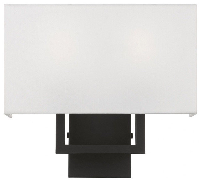 2 Light ADA Wall Sconce In Timeless Style-11.75 Inches Tall and 13 ...