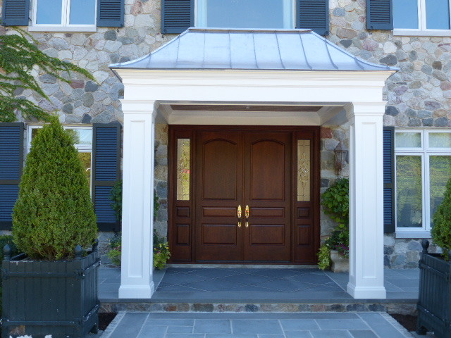 Entry portico - New York - by D2A Architecture and Design, LLC | Houzz