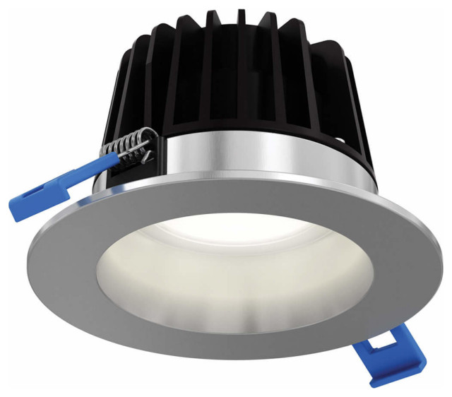 6" Round Indoor/Outdoor Regressed LED Down Light - Modern - Recessed ...