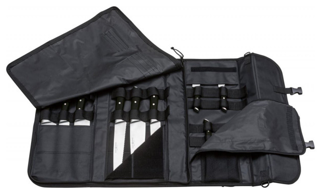 Boker Forge 7-Pc Knife Bag Set - Traditional - Knife Sets - by Chef's ...