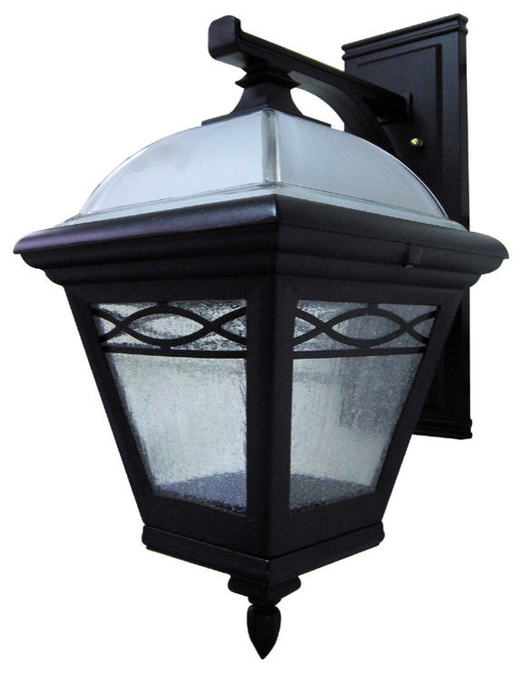 Brentwood Large Top Mount Closed Bottom Light - Traditional - Outdoor ...