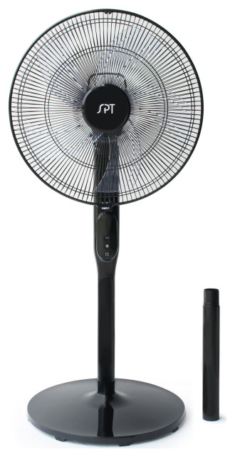 16″ DC-Motor Energy Saving Stand Fan with Remote and Timer – Piano ...
