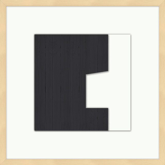 Geometric Inverse 1 - Contemporary - Prints And Posters - by Wendover ...