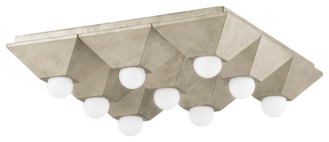 Corbett Lighting Max Nine Light Flush Mount - Contemporary - Flush ...