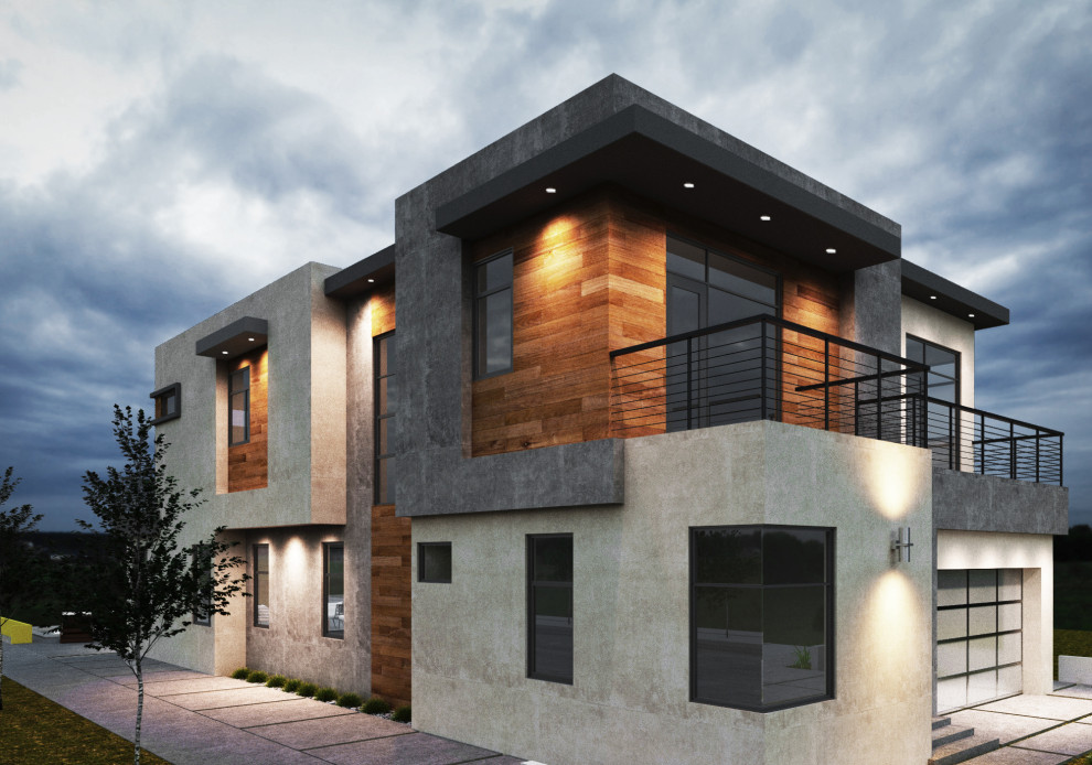 New Construction - Holt St. Los Angeles - Modern - House Exterior - Los ...