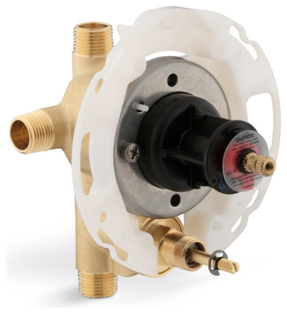 Pressure Balance Rough-In Assembly With Diverter - Tub And Shower Parts ...